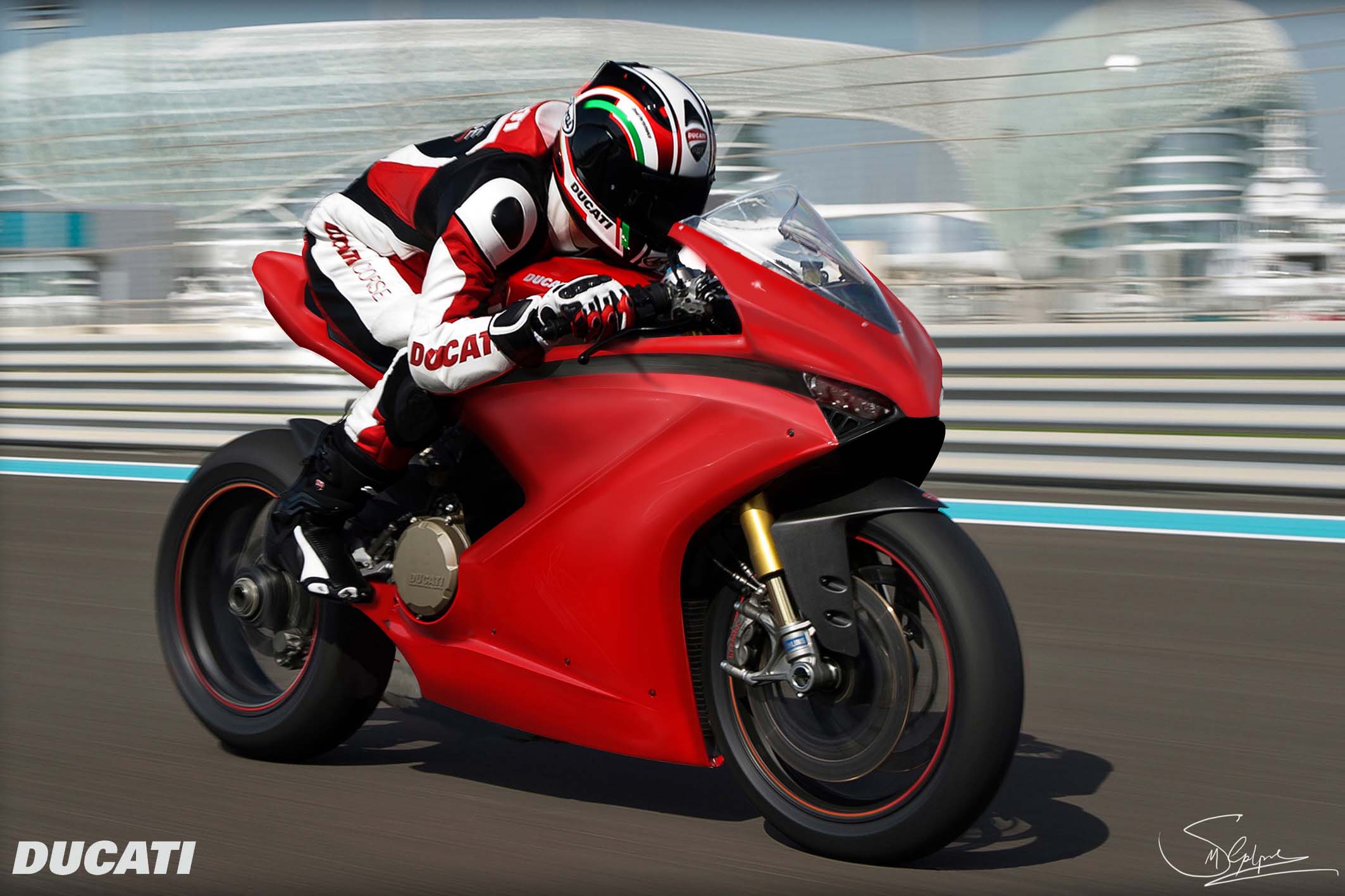 Ducati VR|46 Concept by Steven Galpin - Asphalt & Rubber