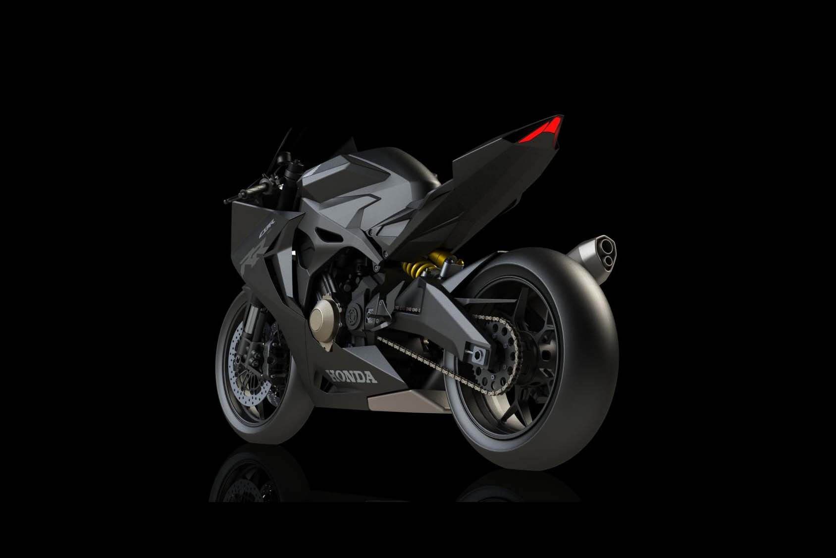 This Honda CBR750RR Concept Looks Very, Very Nice - Asphalt & Rubber