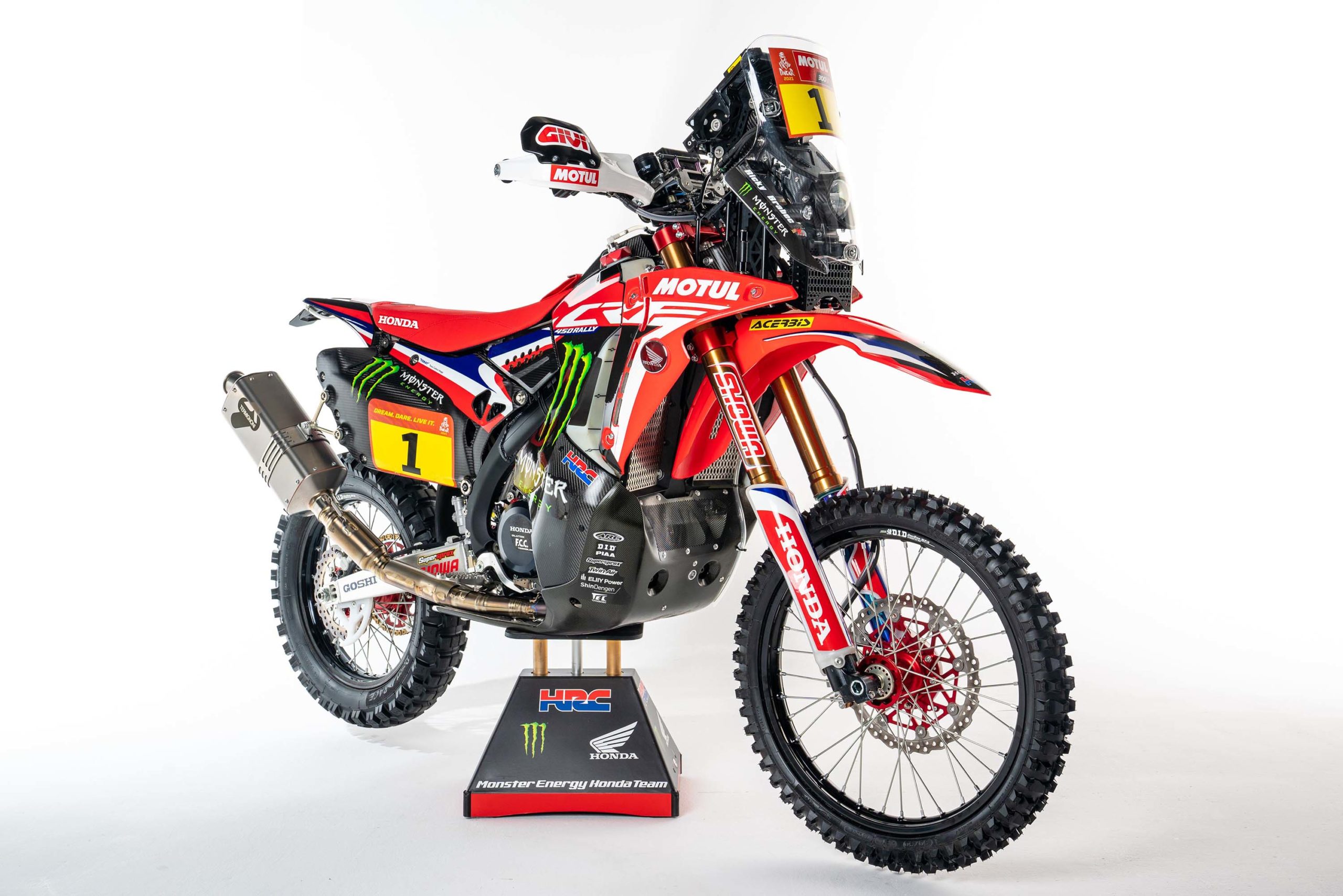 Come Drool Over the 2021 Honda CRF450 Rally Race Bike - Asphalt & Rubber