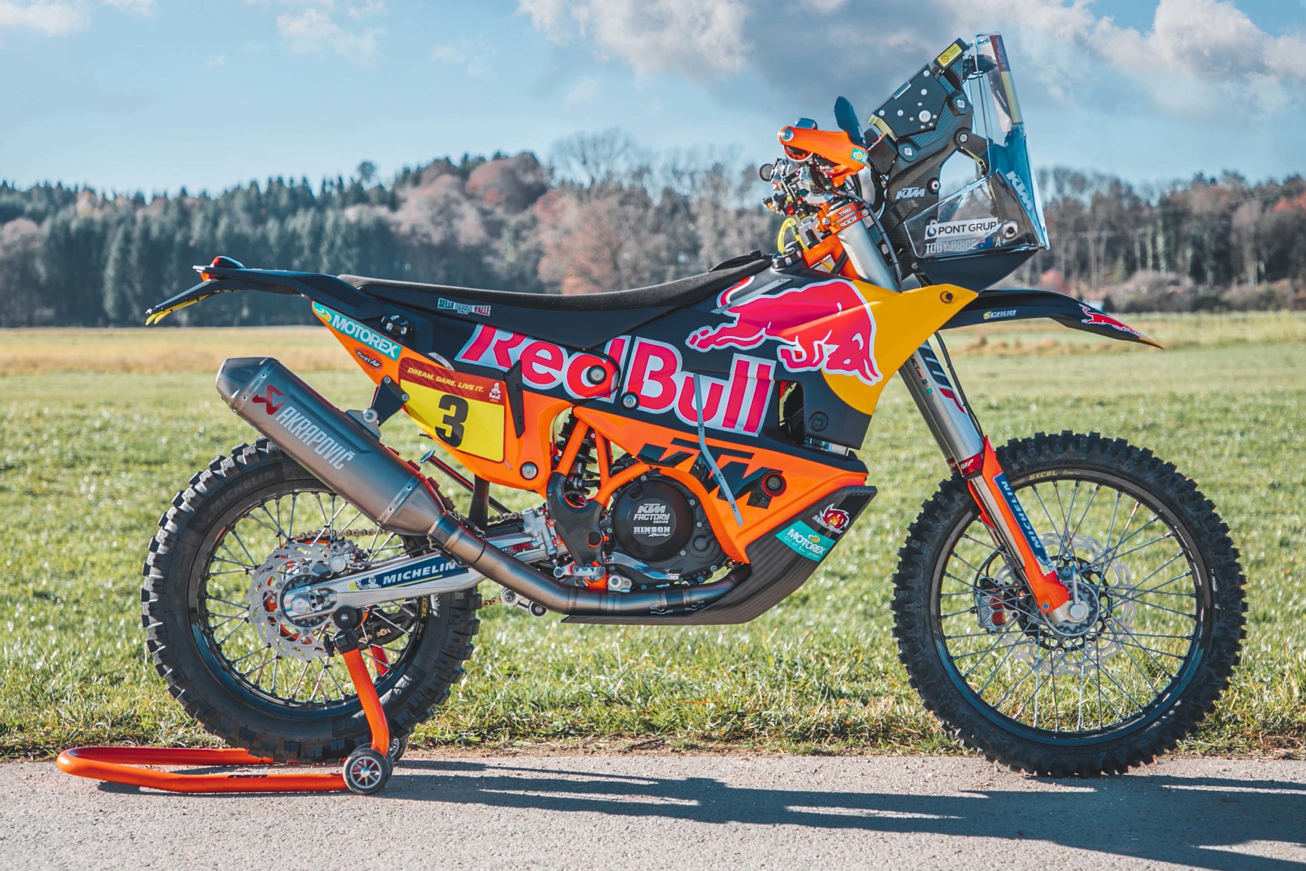 Take a Close Look at the 2021 KTM 450 Rally Race Bike - Asphalt & Rubber