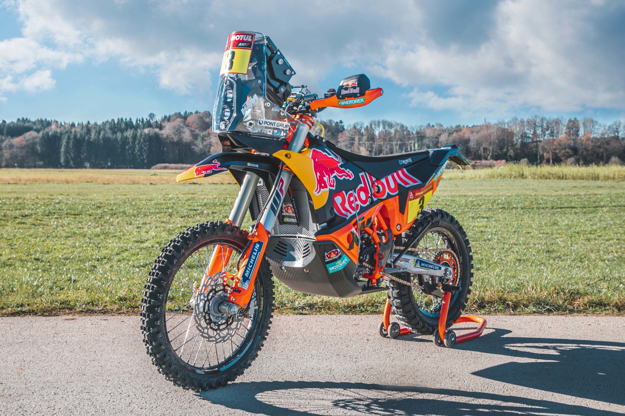 Take a Close Look at the 2021 KTM 450 Rally Race Bike - Asphalt & Rubber