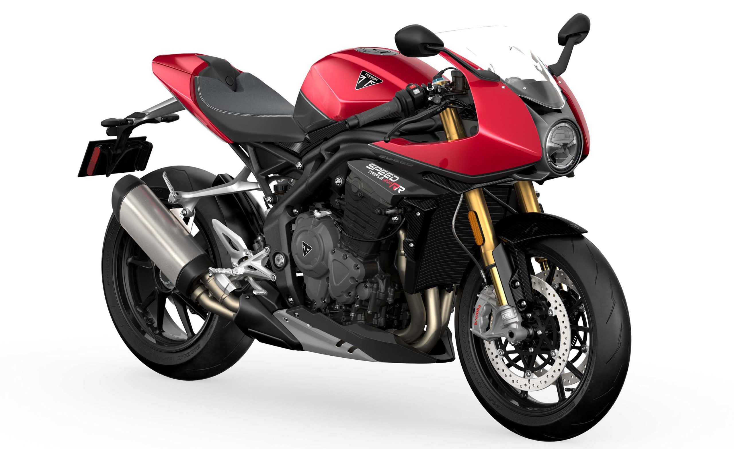Triumph Speed Triple 1200 RR - A Modern Café Racer - Asphalt & Rubber